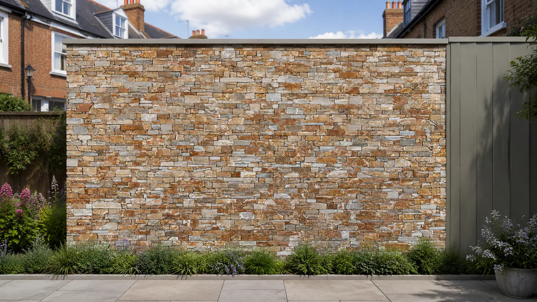 Oyster Quartz Golden Stone Cladding Origin | Paving Slabs UK
