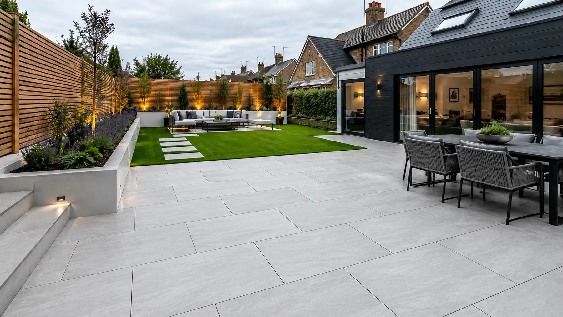 Paving Design Playbook for UK Gardens | Patio Ideas, Layouts & Design ...
