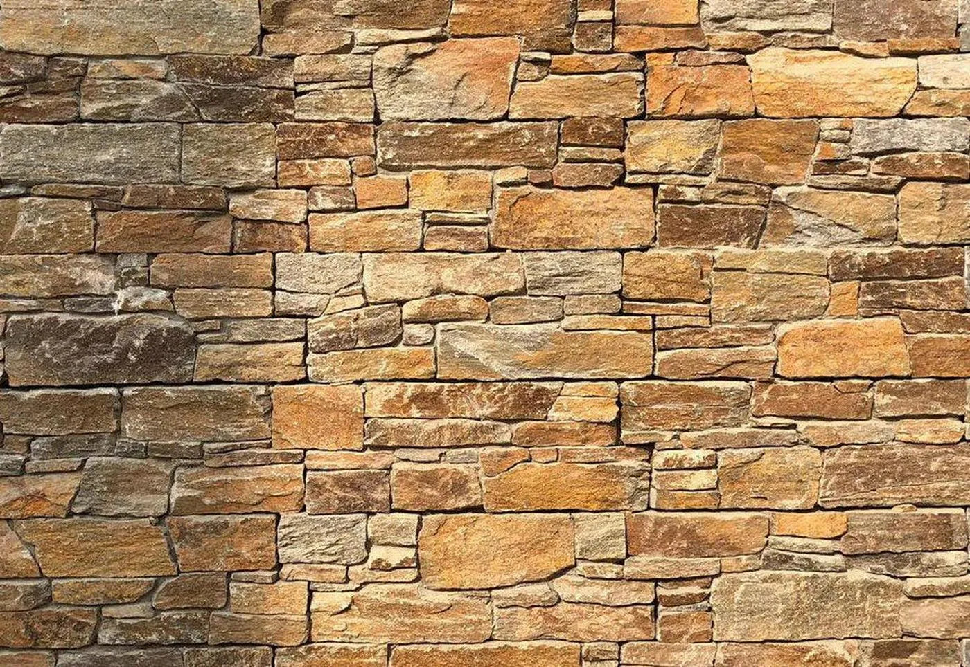 Gold Quartz Stone Wall Cladding Enhanc Exterior Walls