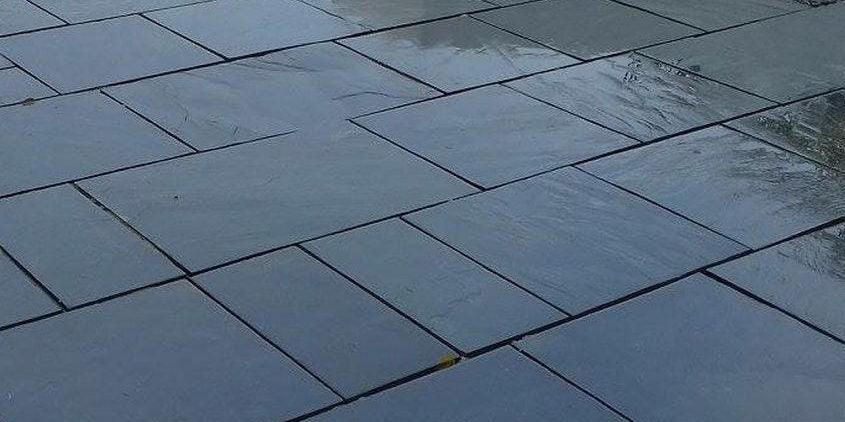 China Black Slate Paving