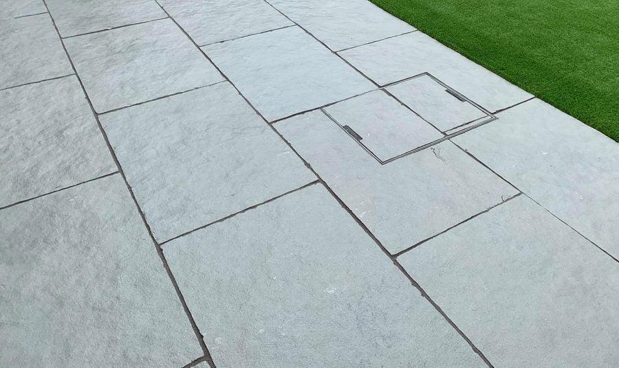 Kota Blue Limestone Paving - Importer Direct UK Delivery - blue color
