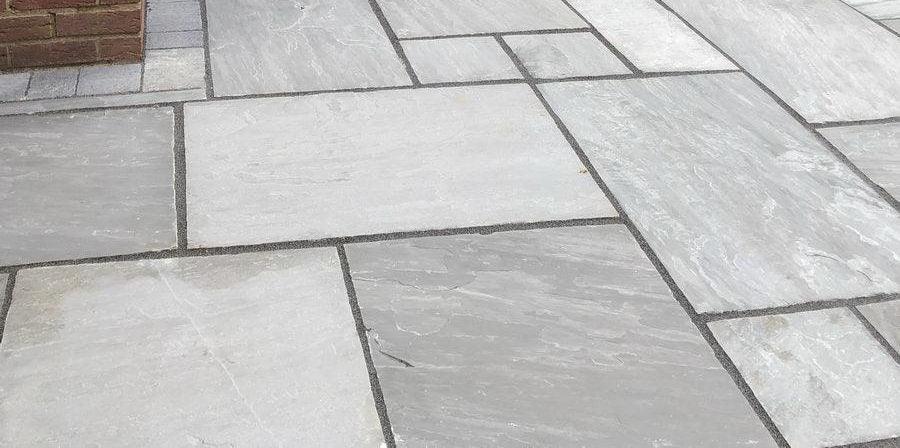 Kandla Grey Indian Sandstone Paving