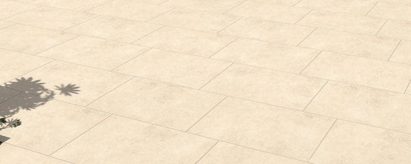 Beige Ivory Cream Porcelain Paving Slabs