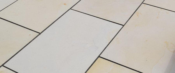 Fossil Mint Smooth Indian Sandstone Paving - Fossil Mint