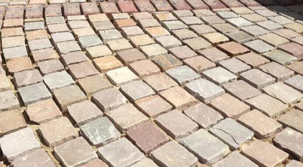 Stone Setts, Stone Edging, Granite Steps, Granite Coping - cobble setts