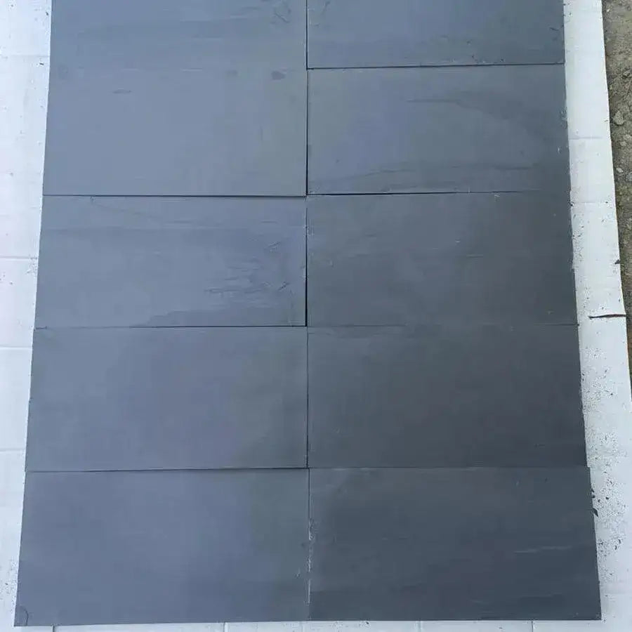 Black Slate Paving, Slate Slabs Pavers 900 x 600 x 20