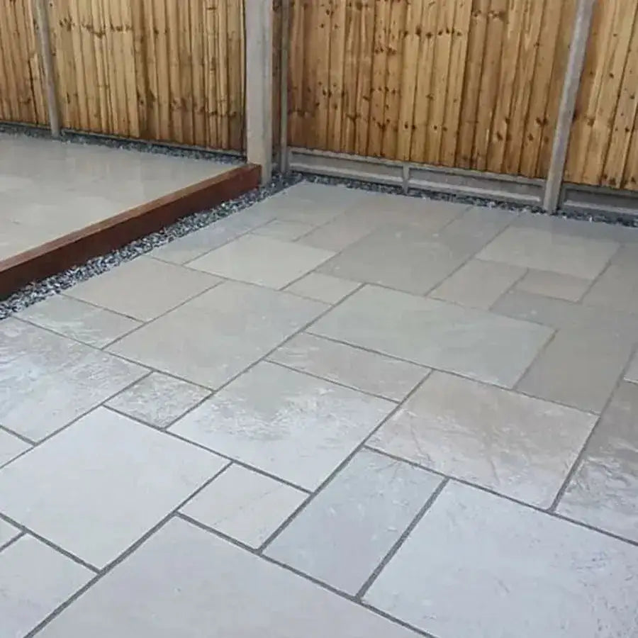 Kota Blue Limestone Paving Patio Sawn