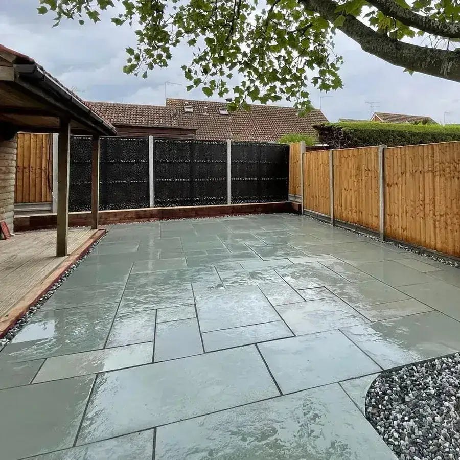 Kota Blue Limestone Paving Patio Sawn