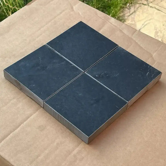 County Anthracite Porcelain Edging Setts 100 x 100 x 20 | Paving Slabs UK