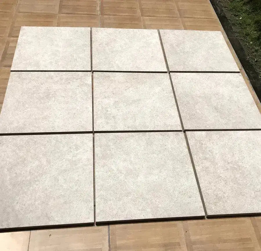 Ash Porcelain Paving Tiles Monolith 600 x 600