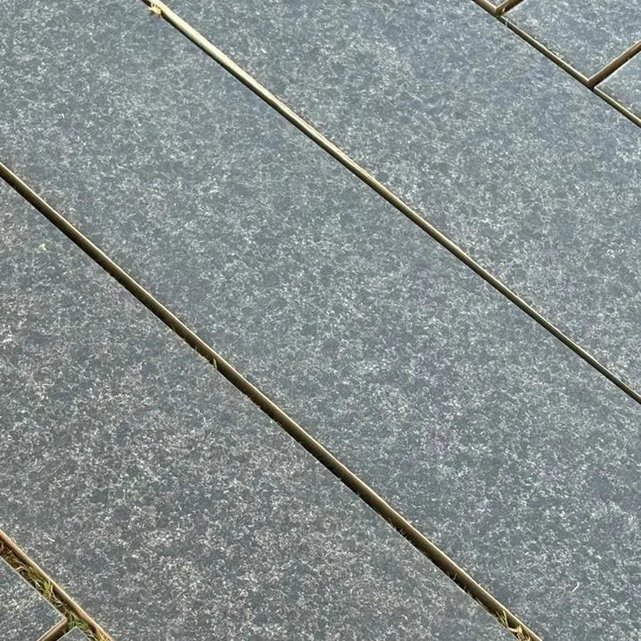Black Basalt Porcelain Edging Planks 900 x 200