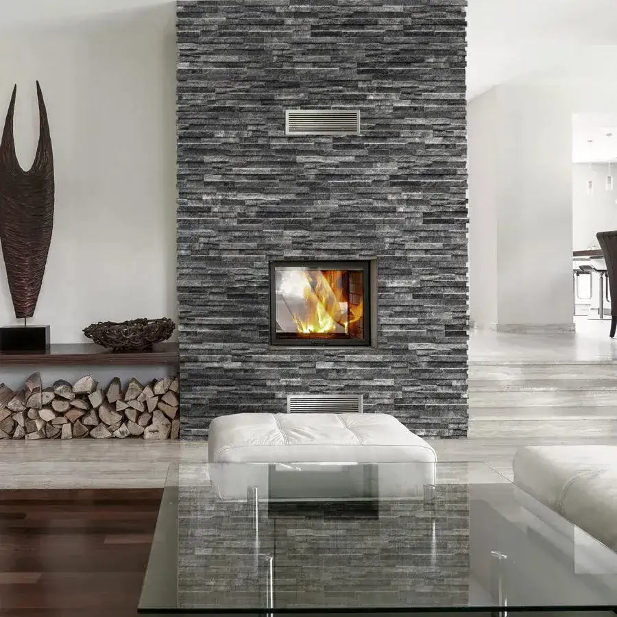 Natura Lava Porcelain Split Face Italian Wall Tiles