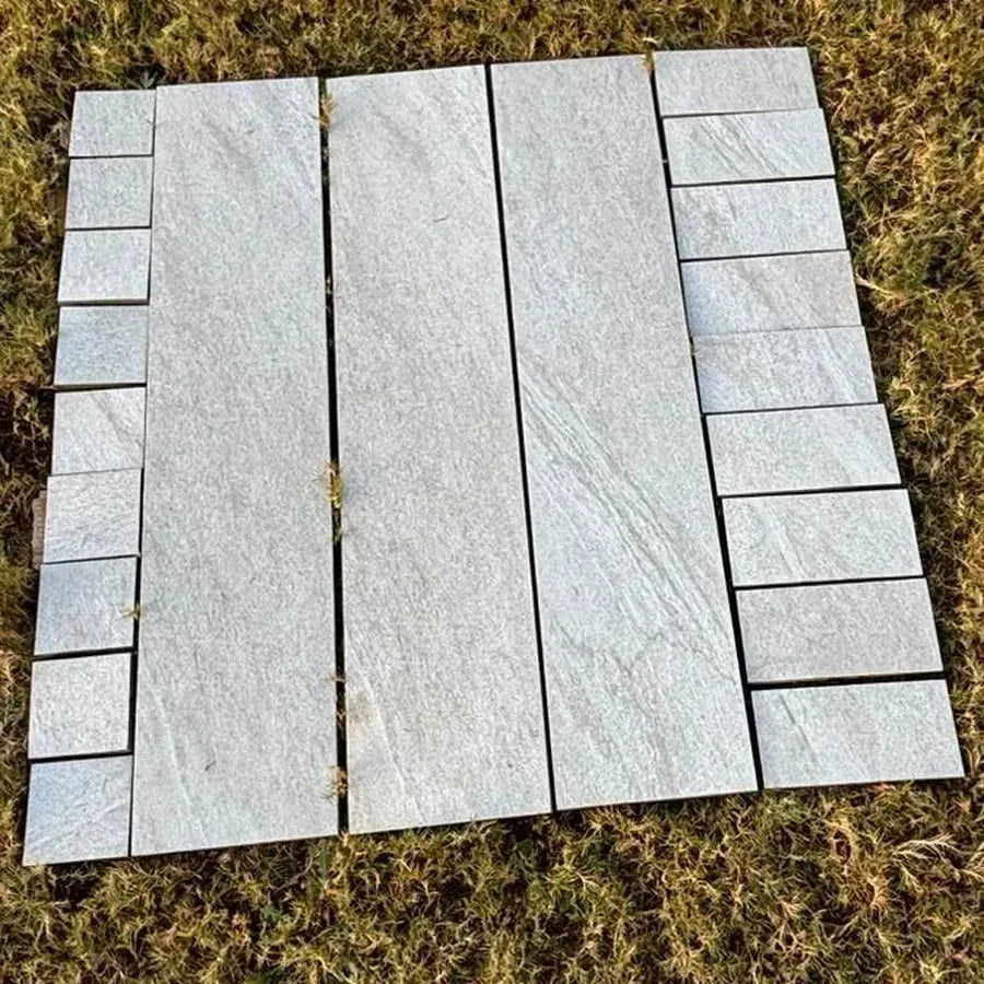 County Light Grey Porcelain Edging Planks 900 x 200