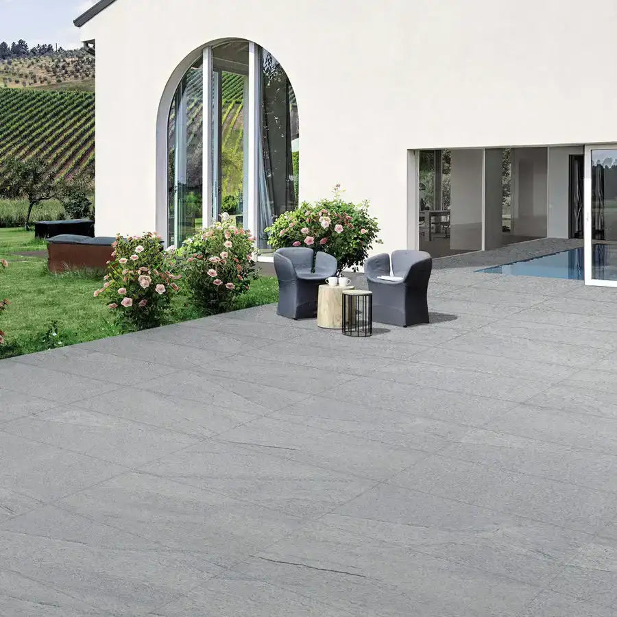 Dolomite Alpine Blue Porcelain Tiles 900 x 600