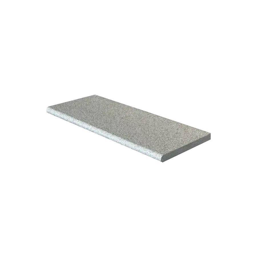 Bullnose Steps Mid Grey Granite G654 900x400x40 | Paving Slabs UK