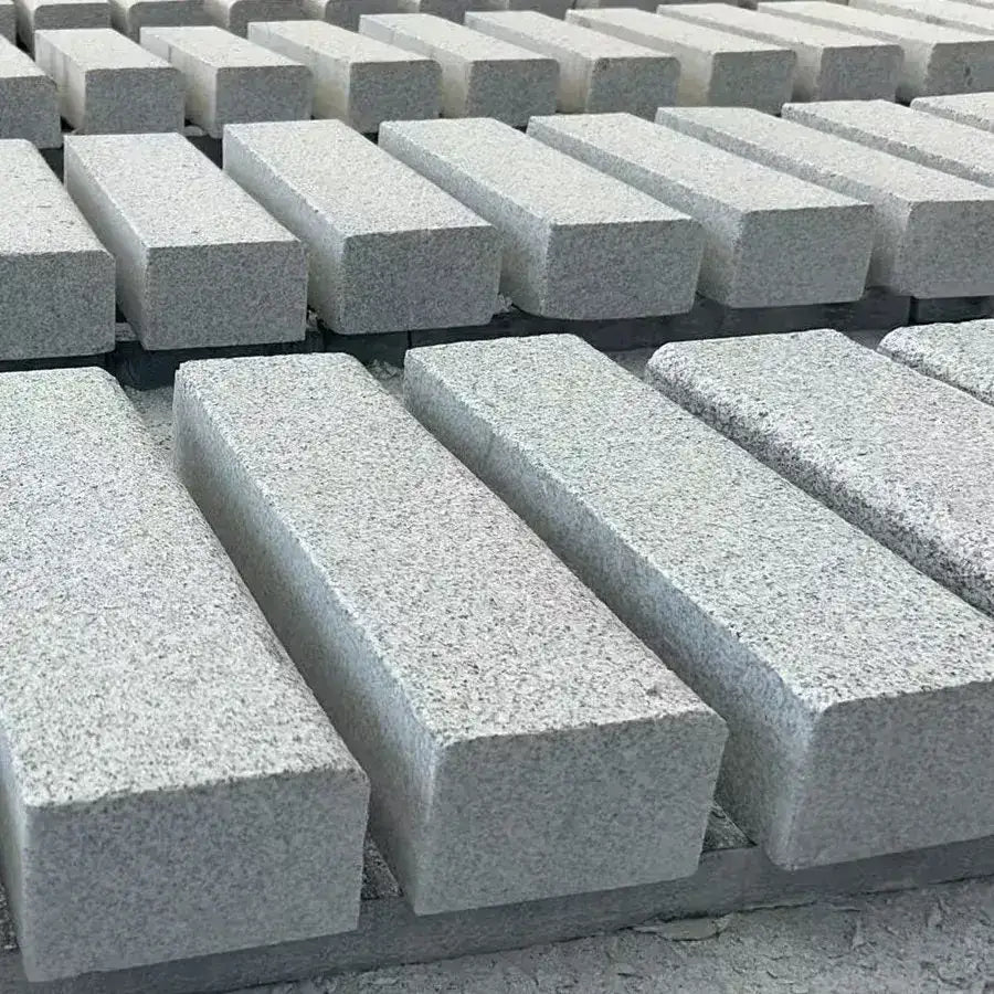 Granite Kerbs Edging Stones Silver Grey 500x150x100 | Paving Slabs UK