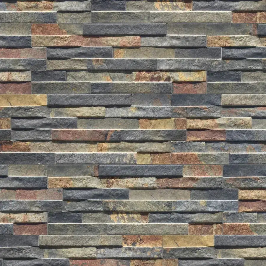 Natura Terra Porcelain Split Face Wall Tiles