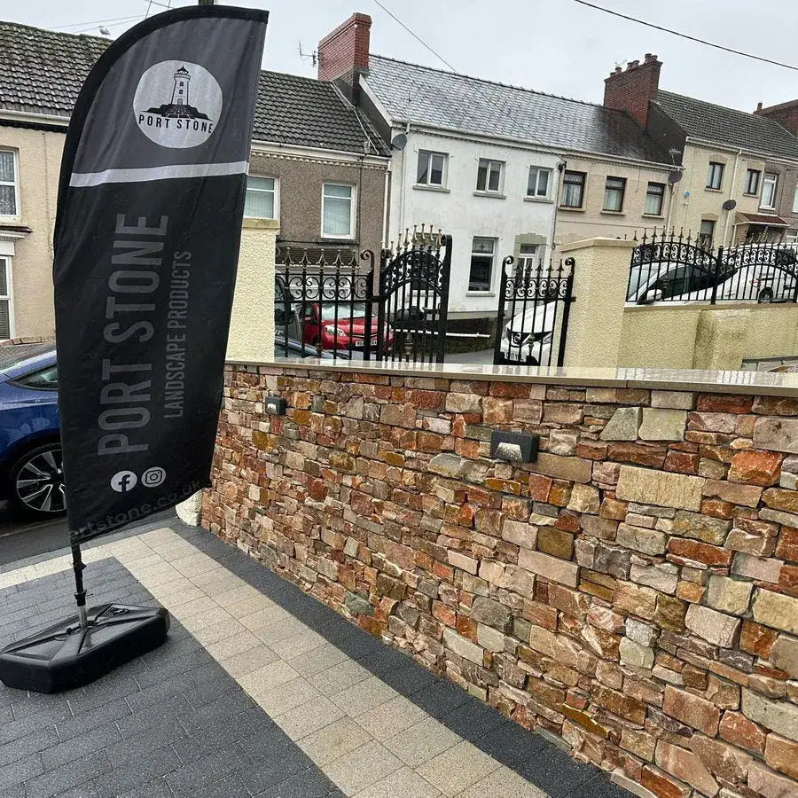 Golden Quartz Stone Cladding, Contemporary Z Tiles Clad