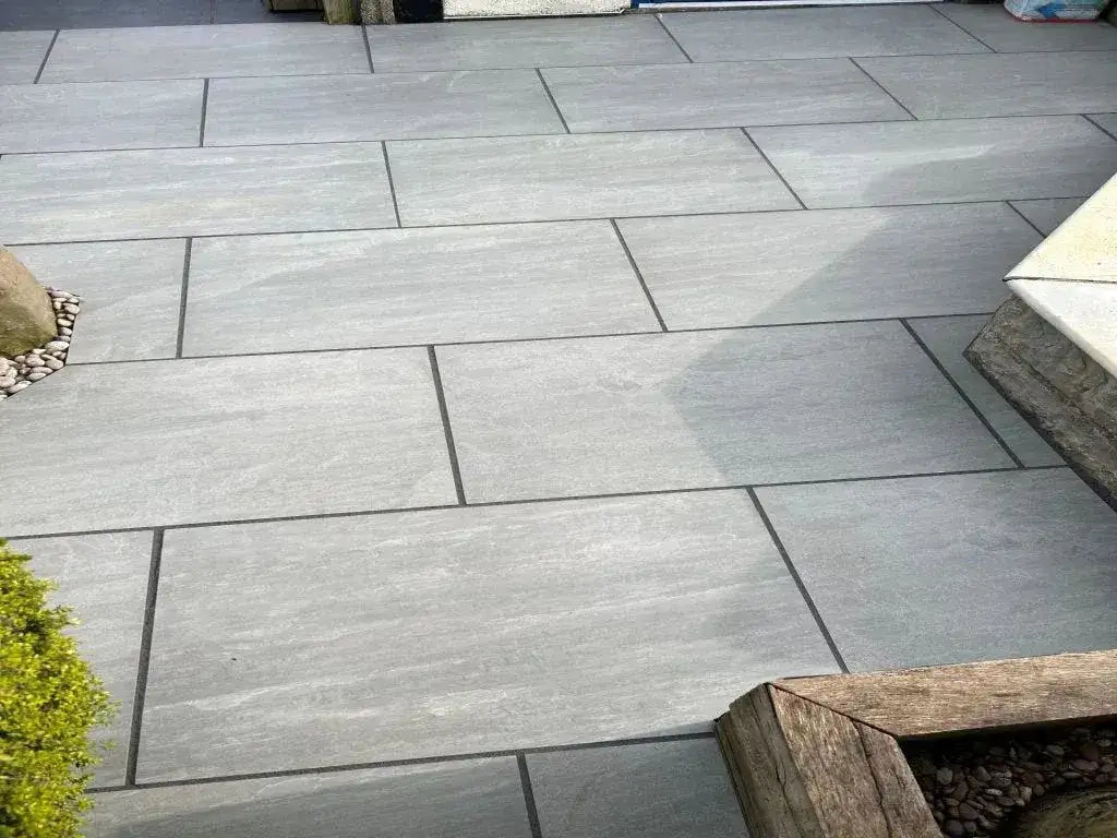 Silver Kandla Grey Porcelain Paving 900 x 600 x 20