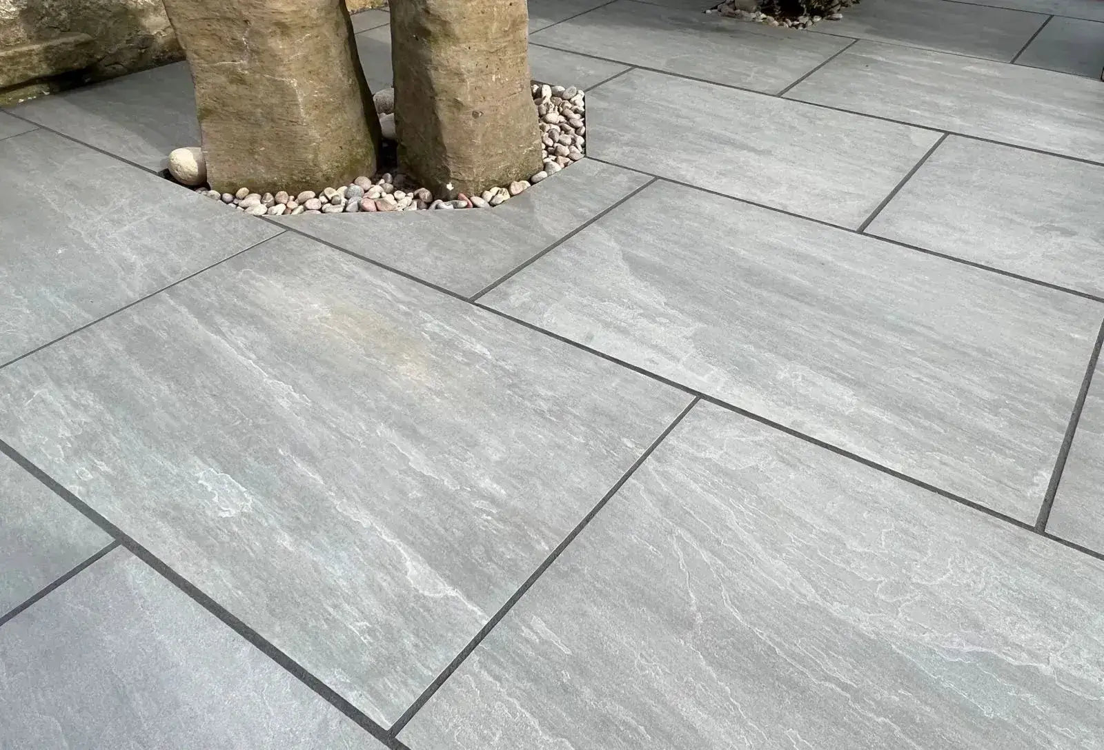 Silver Kandla Grey Porcelain Paving 900 x 600 x 20