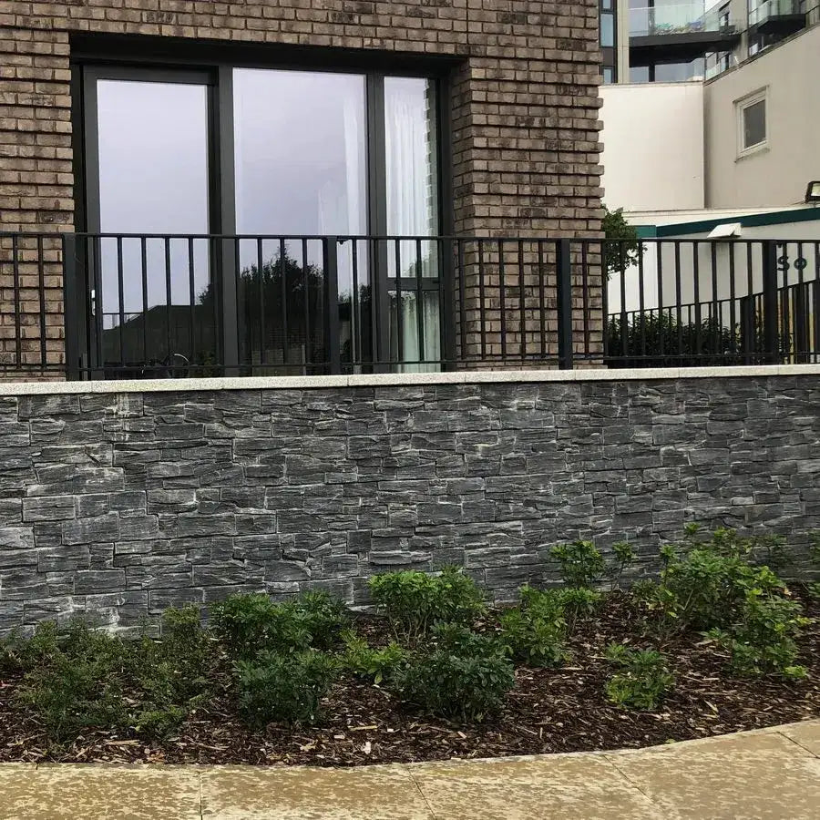 Black Slate Stone Cladding Z Tiles Clad Panels