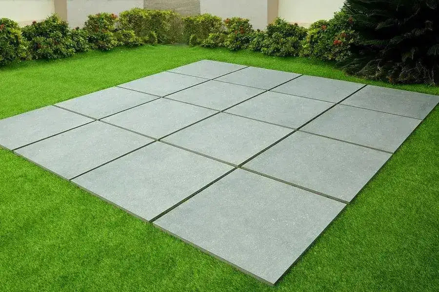 Dark Grey Porcelain Paving Belgium Stone 900 x 600 | Paving Slabs UK