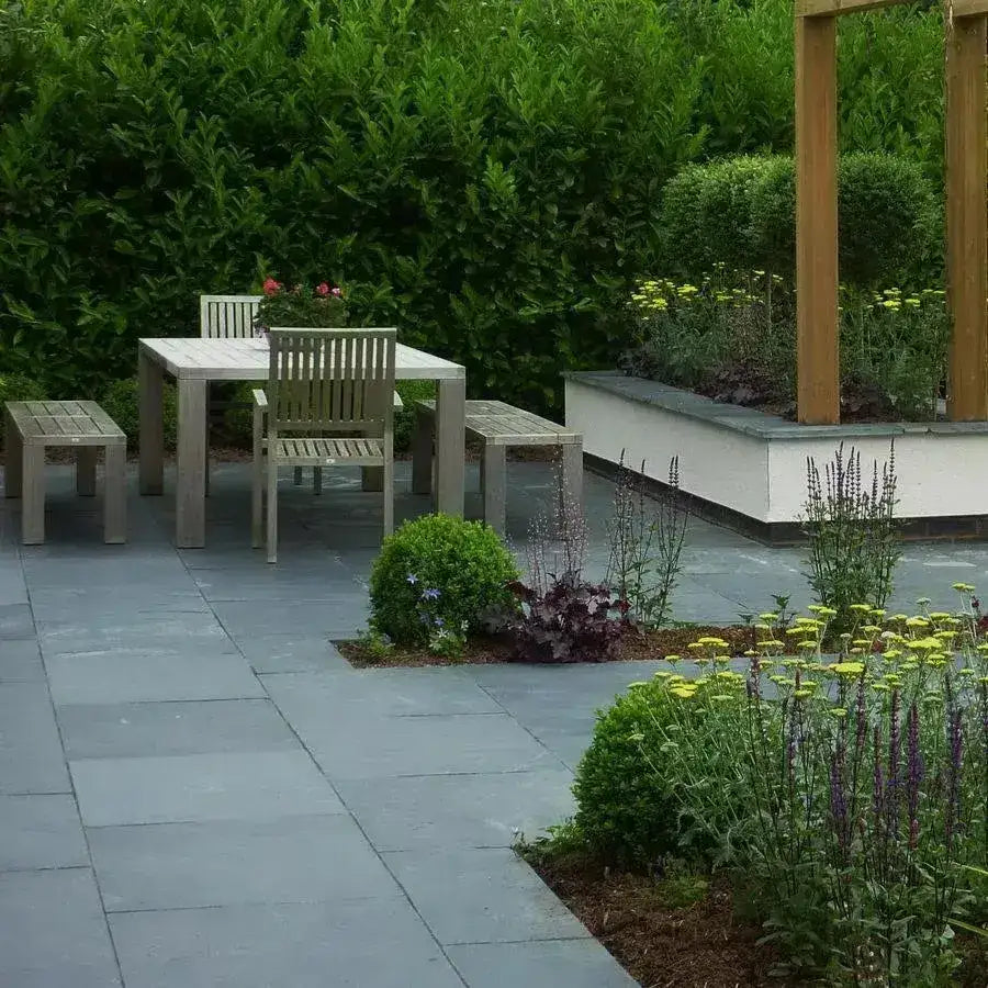 Black Slate Paving China Slate Midnight Slabs 900 x 600