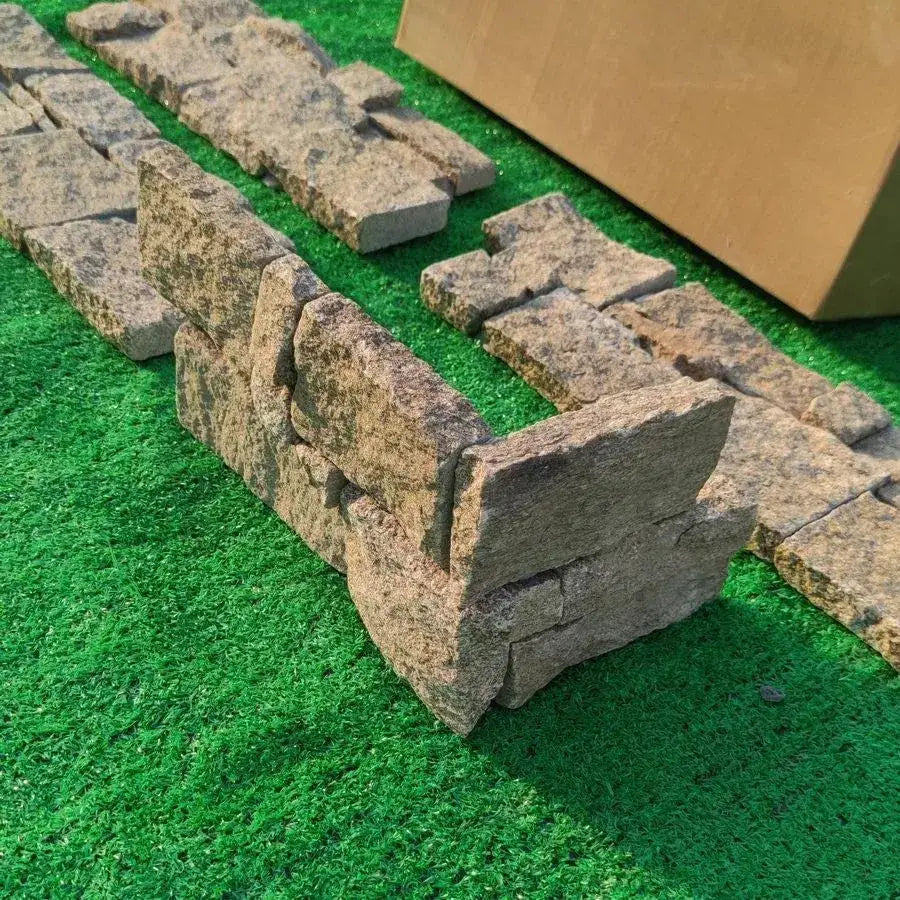 Stone Cladding Yellow Gneiss Z Tiles Clad Panels