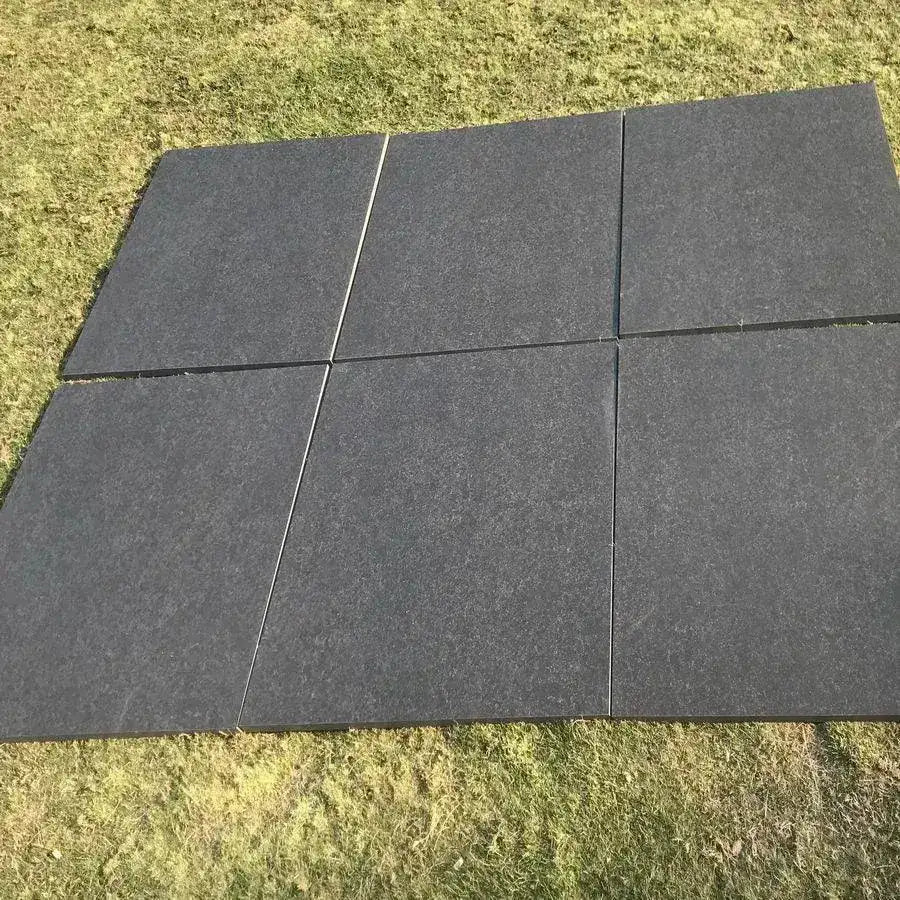 Black Basalt G684 Porcelain Paving 900 x 600 | Paving Slabs UK