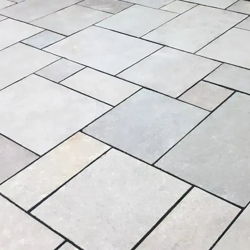 Kurnool Grey Limestone Paving 600 x 600 22mm Cal.