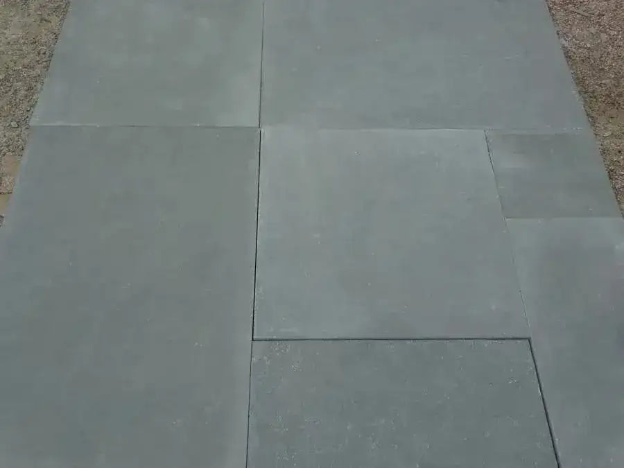 Kota Blue Limestone Paving 600 x 600 Sawn