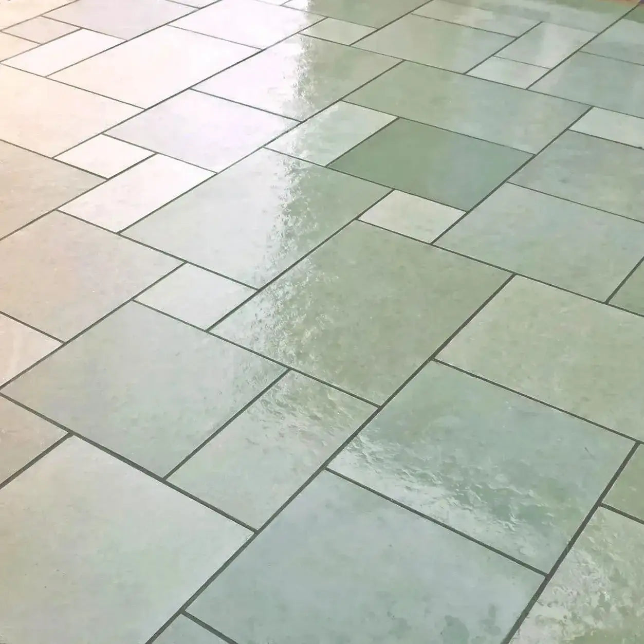 Kota Blue Limestone Paving 600 x 600 Sawn