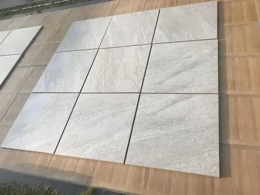 Light Grey Porcelain Paving Slabs County LGY 600 x 600 | Paving Slabs UK