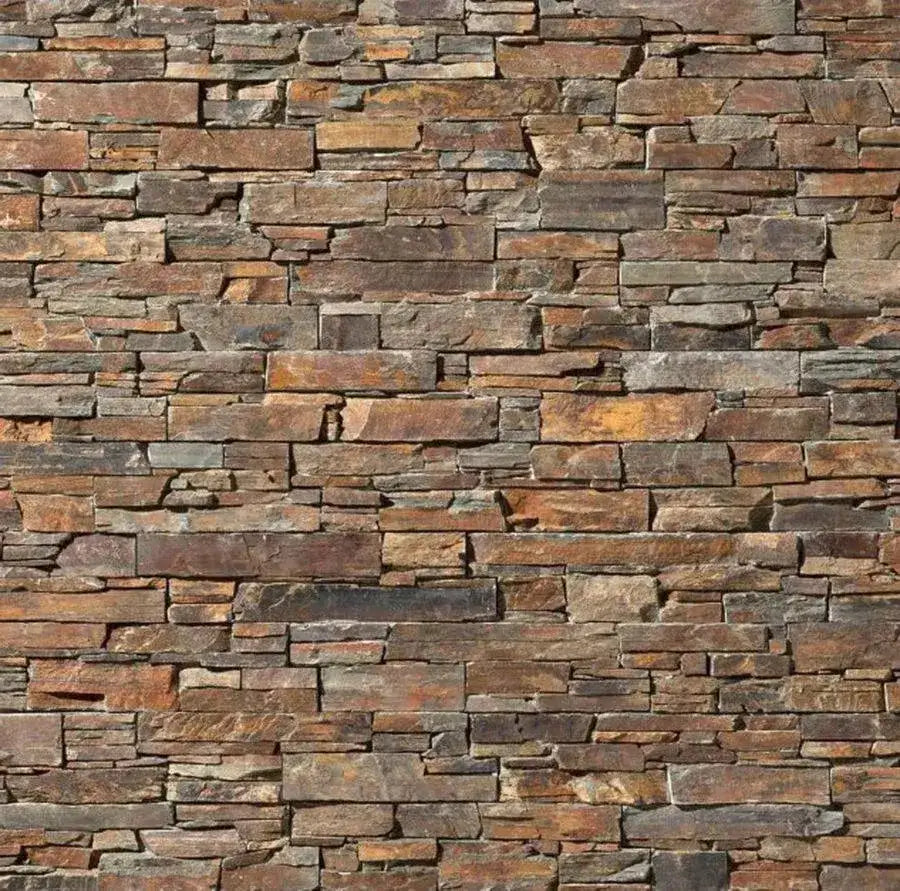 Exterior Stone Cladding Multicolour Slate Z Panels 550 x 200 | Paving ...