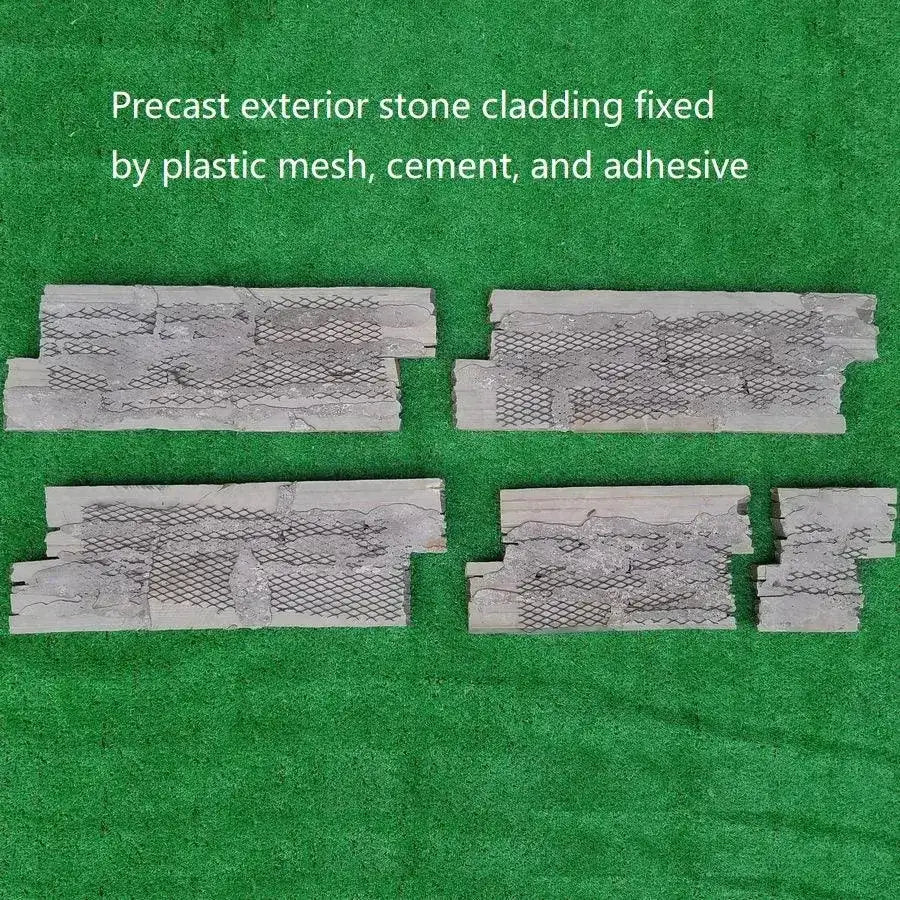 Exterior Stone Cladding Multicolour Slate Z Panels 550 x 200