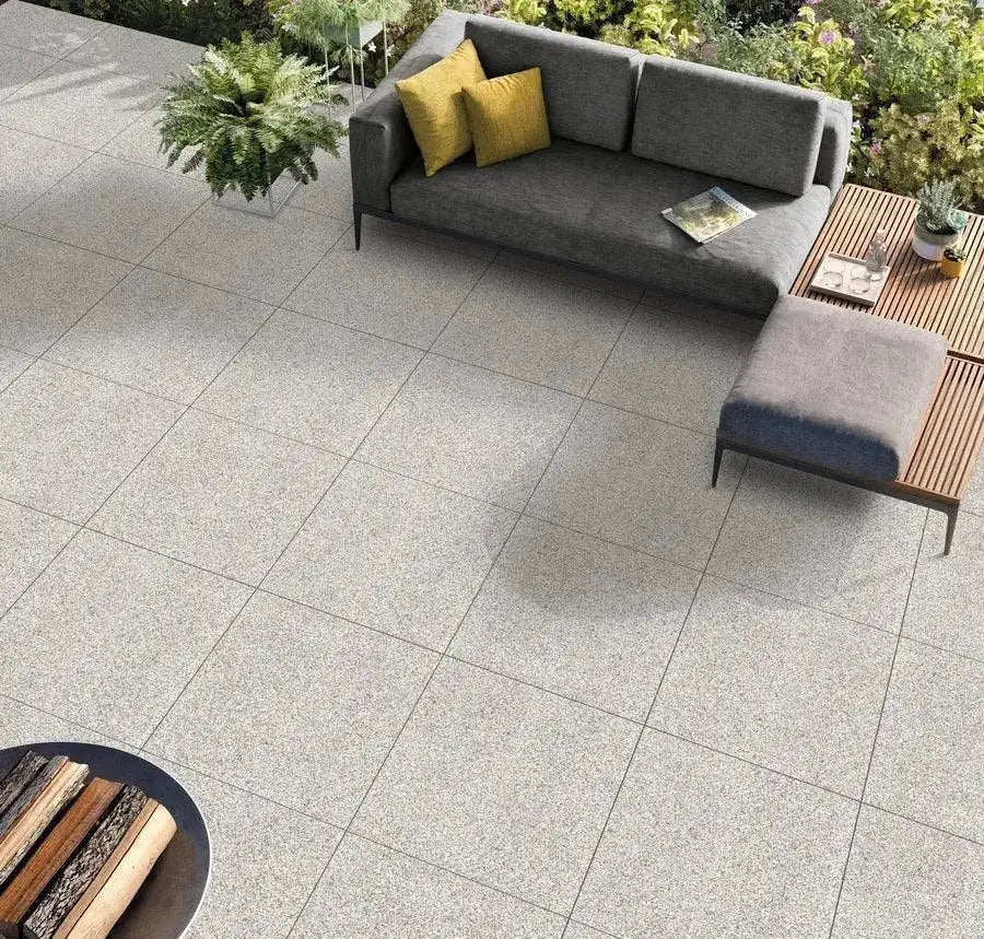 Silver Grey Porcelain Paving Slabs 900 x 600 | Paving Slabs UK