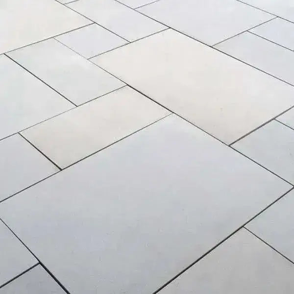 Kandla Grey Smooth Sandstone Paving Patio Packs