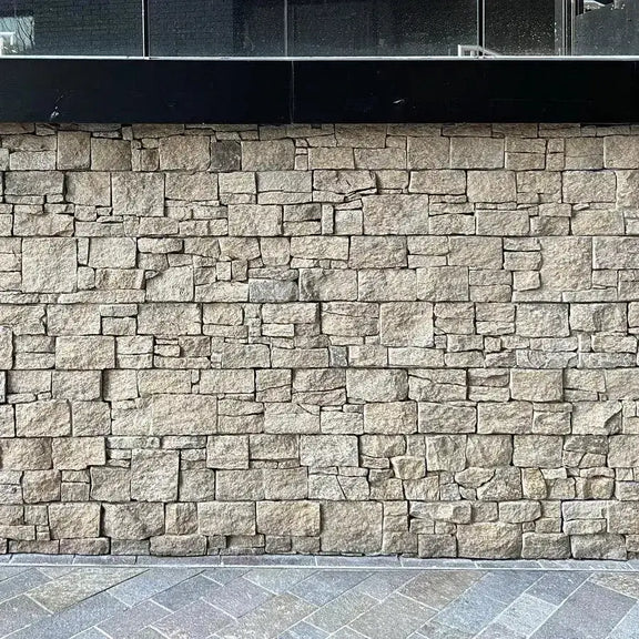 Stone Cladding Yellow Gneiss Z Tiles Clad Panels | Paving Slabs UK