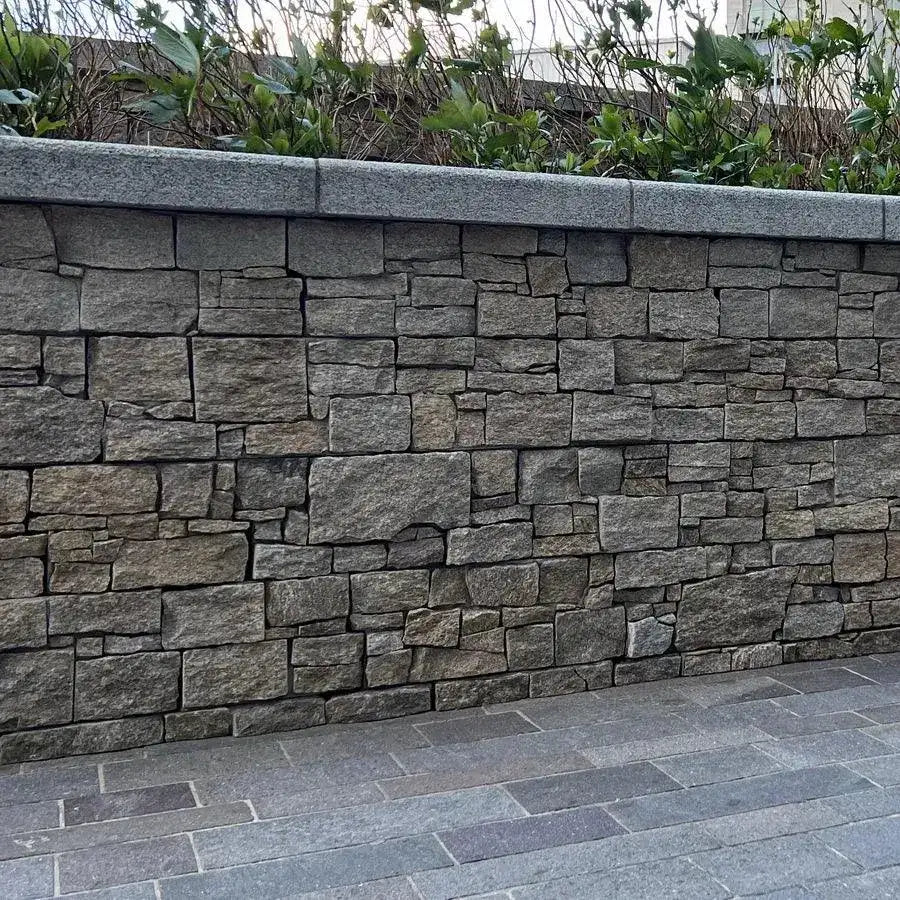 Exterior Stone Cladding Yellow Gneiss Z Panels 550 x 200 | Paving Slabs UK